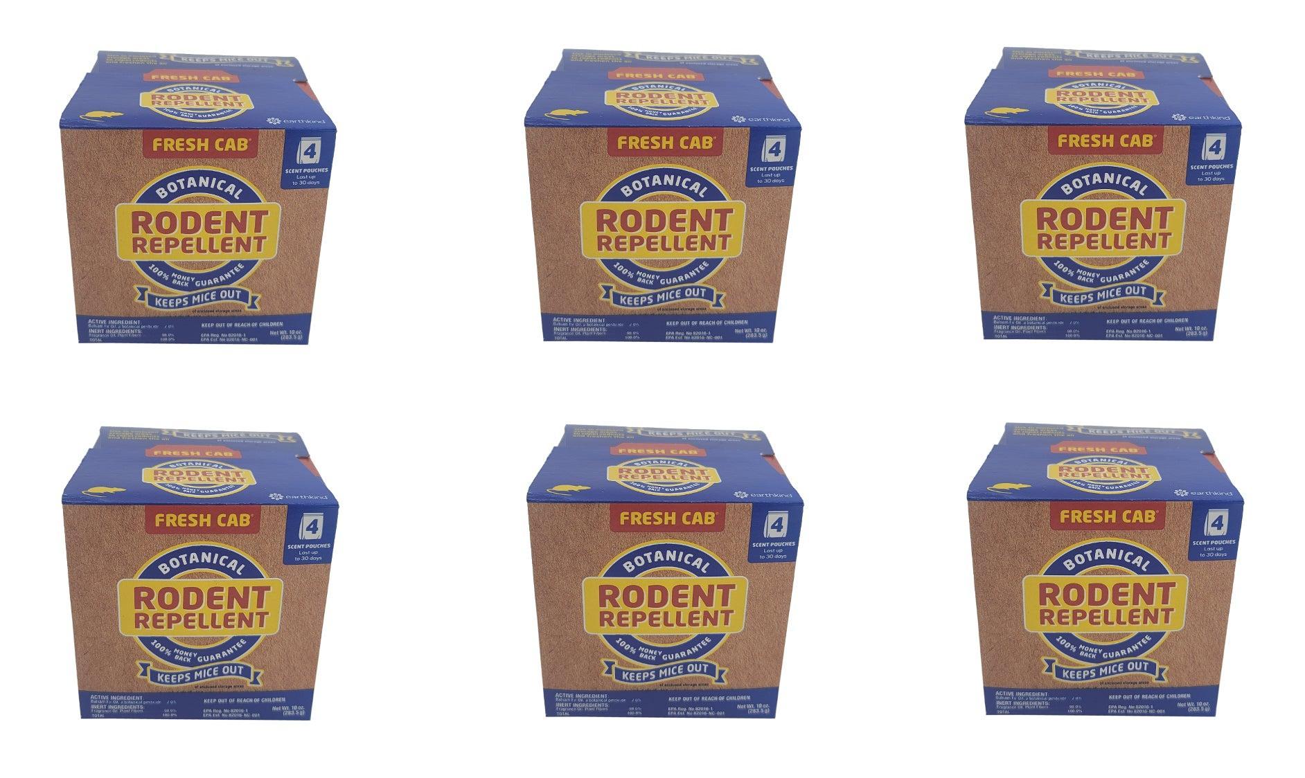 Fresh Cab (6 BOXES) Botanical Rodent Repellent - B1PMFCS12,6
