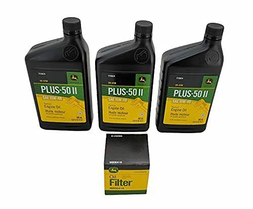 John Deere Original Equipment 1023E/1025R/1026R Oil Change Kit - TY266