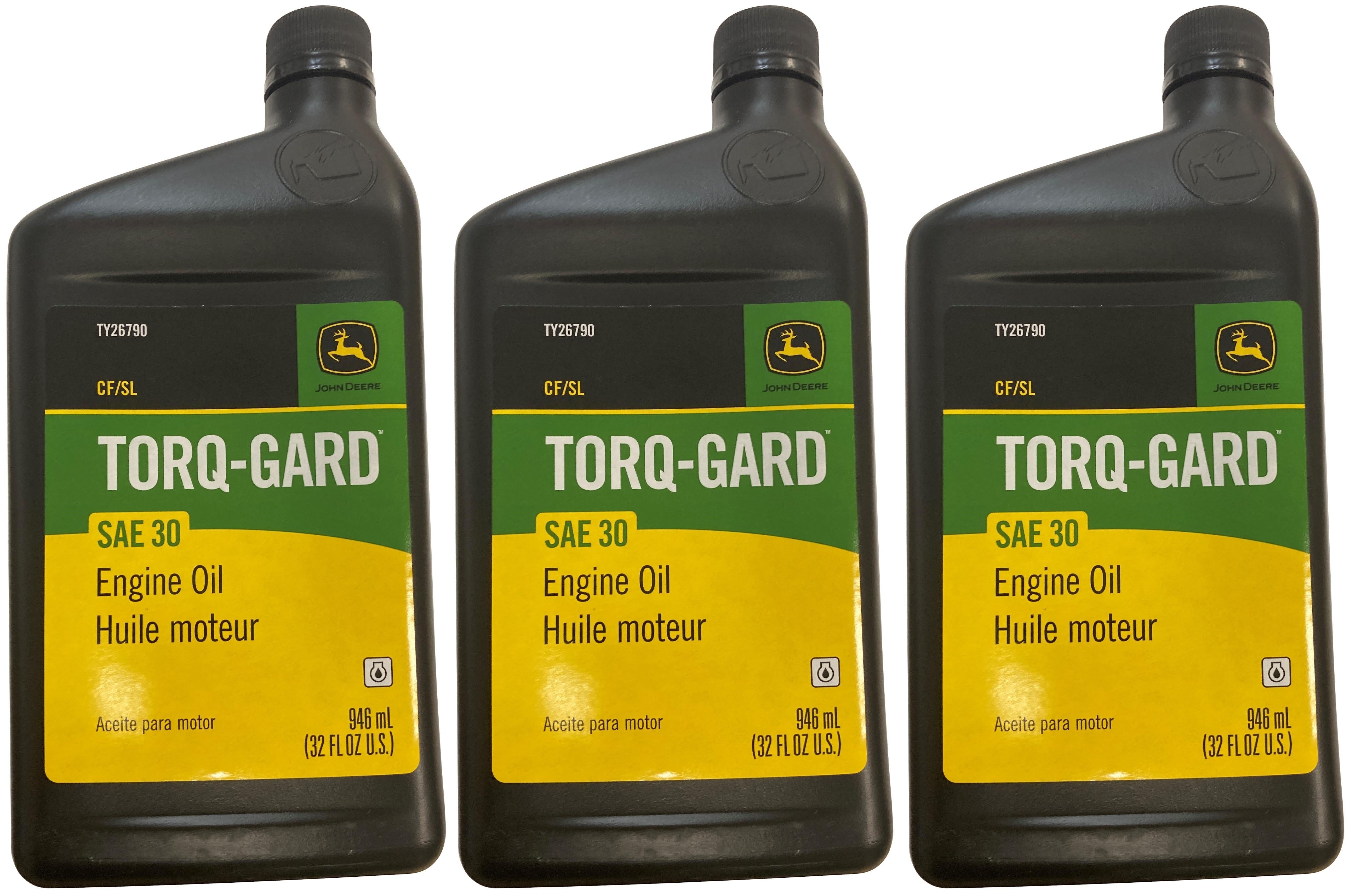 John Deere (3-Pack) Original Equipment 32 oz. SAE 30 Oil - TY26790 ...