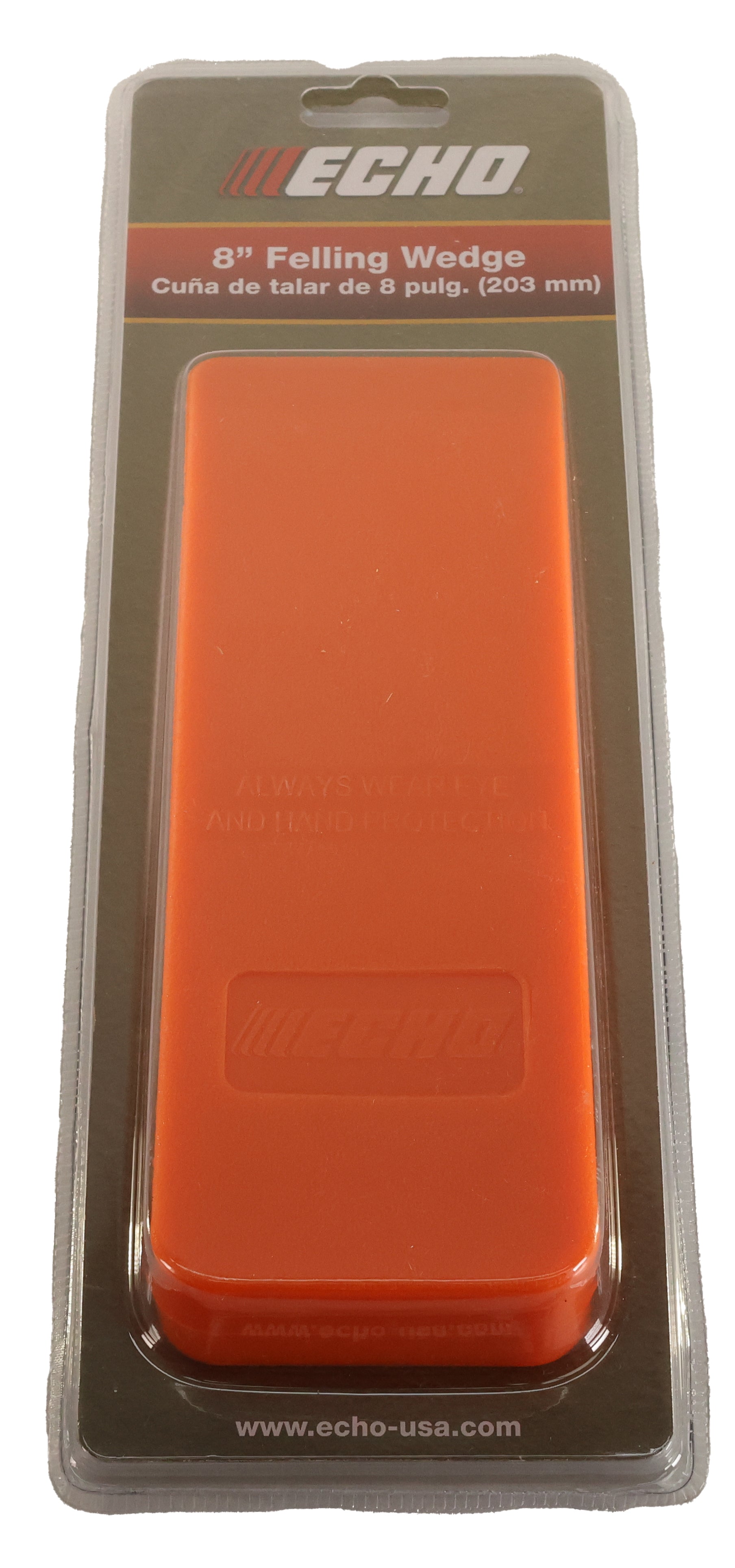 Echo Original Equipment Chainsaw 8" Smooth Orange Felling Wedge - 9998 ...