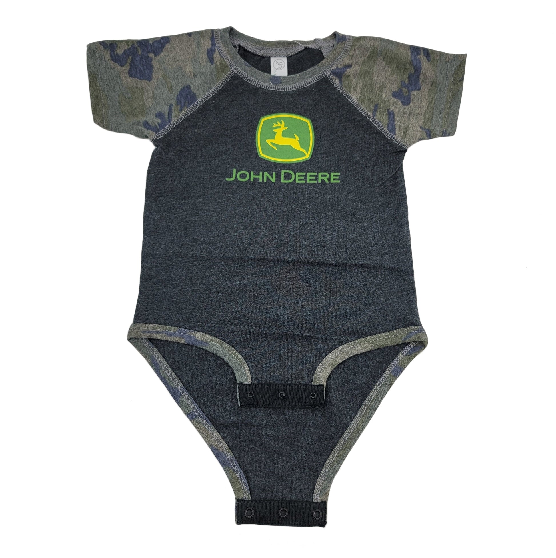 John Deere Infant/Boys Black Heather Bodysuit w/Logo – AGNLAWN.com