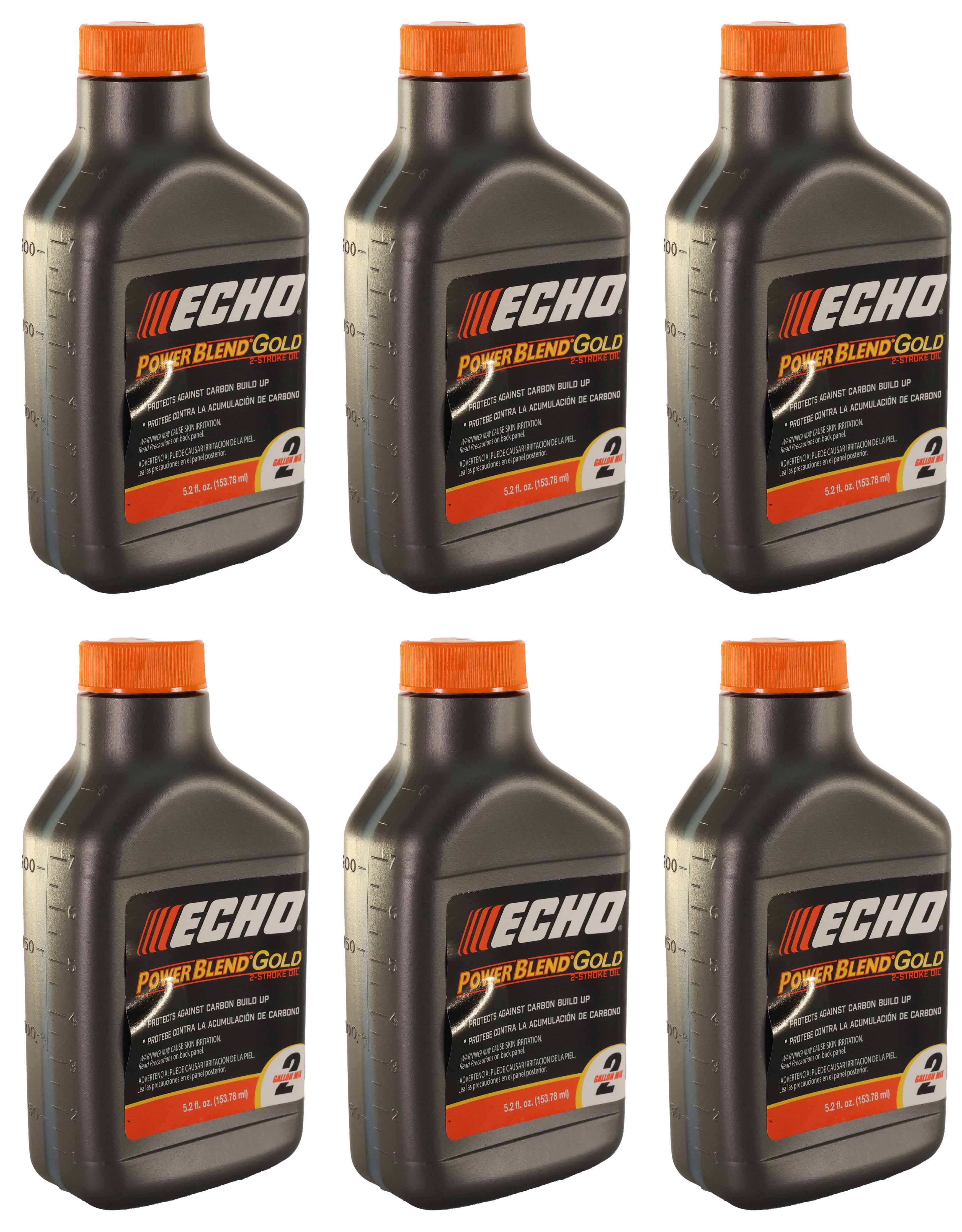 Echo Original Equipment 6-PACK Power Blend Gold Oil Mix 50:1 (5.2 fl o