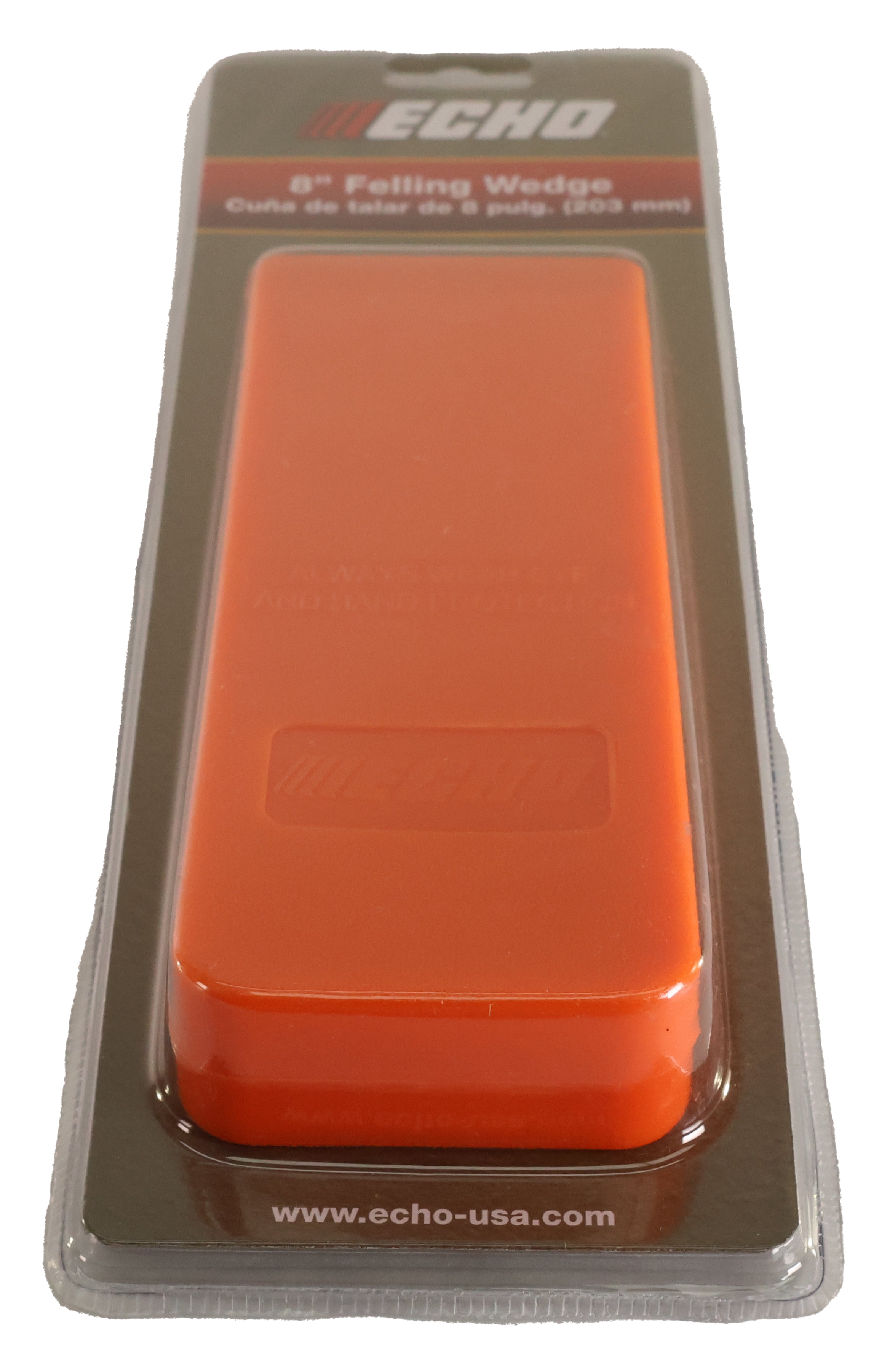 Echo Original Equipment Chainsaw 8" Smooth Orange Felling Wedge - 9998 ...
