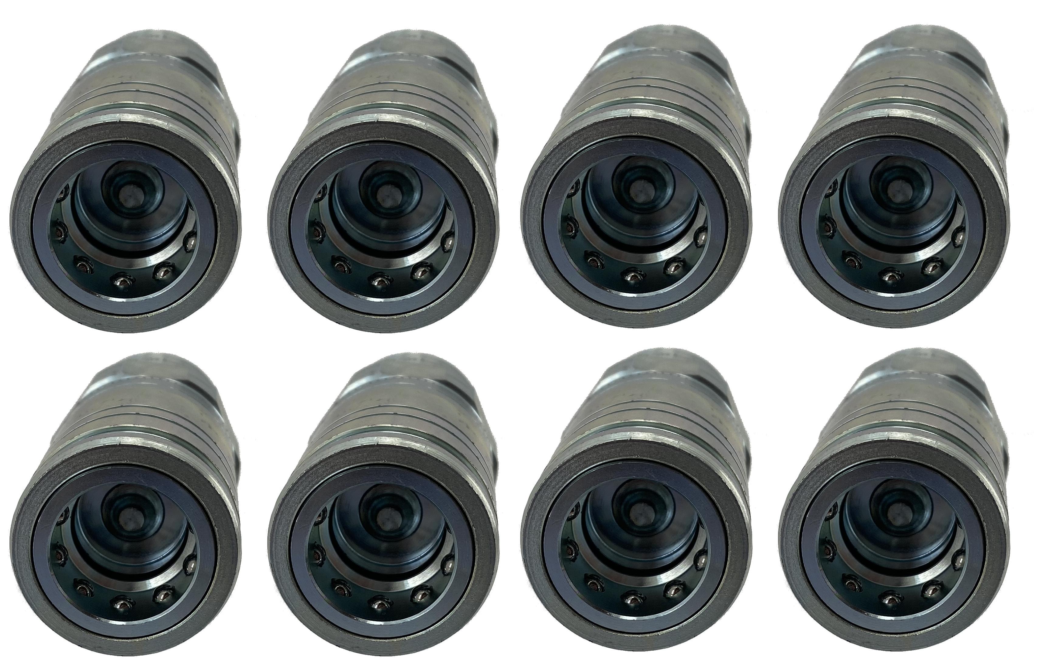 John Deere Original Equipment Hydraulic Quick-Connect Coupler 8 Pack ...