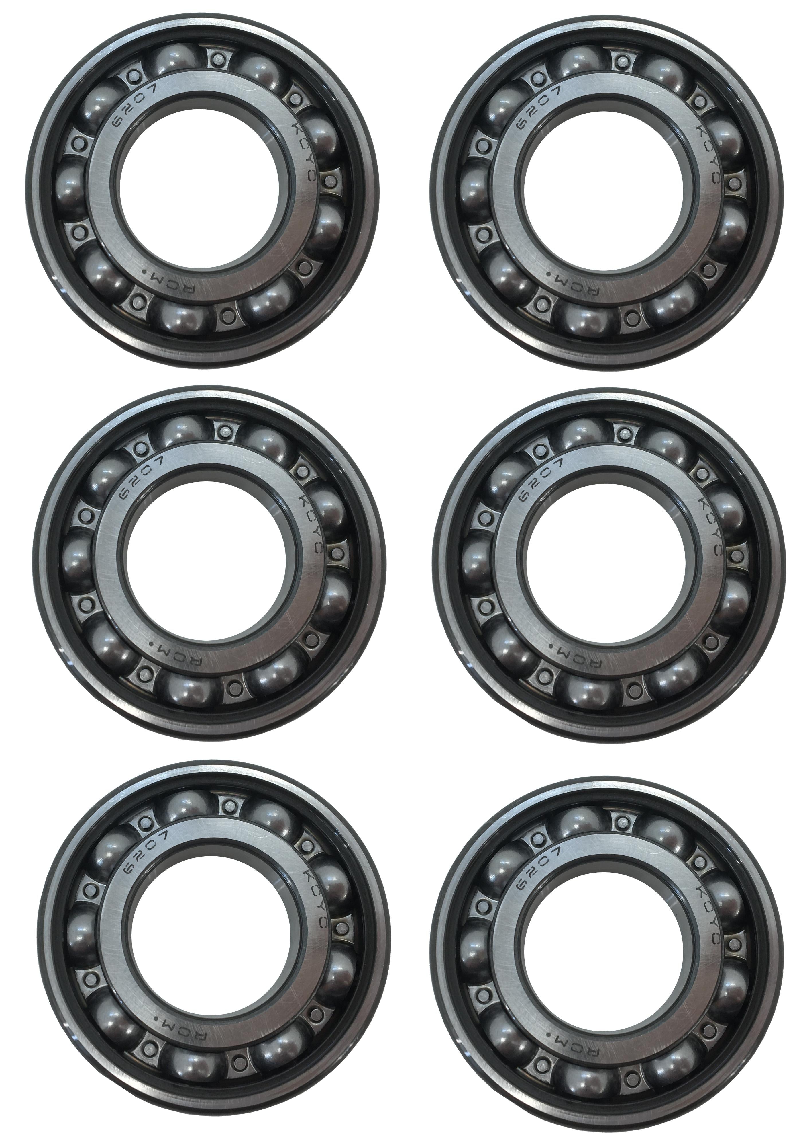 John Deere Original Equipment Ball Bearing 6 Pack - JD9344 – AGNLAWN.com
