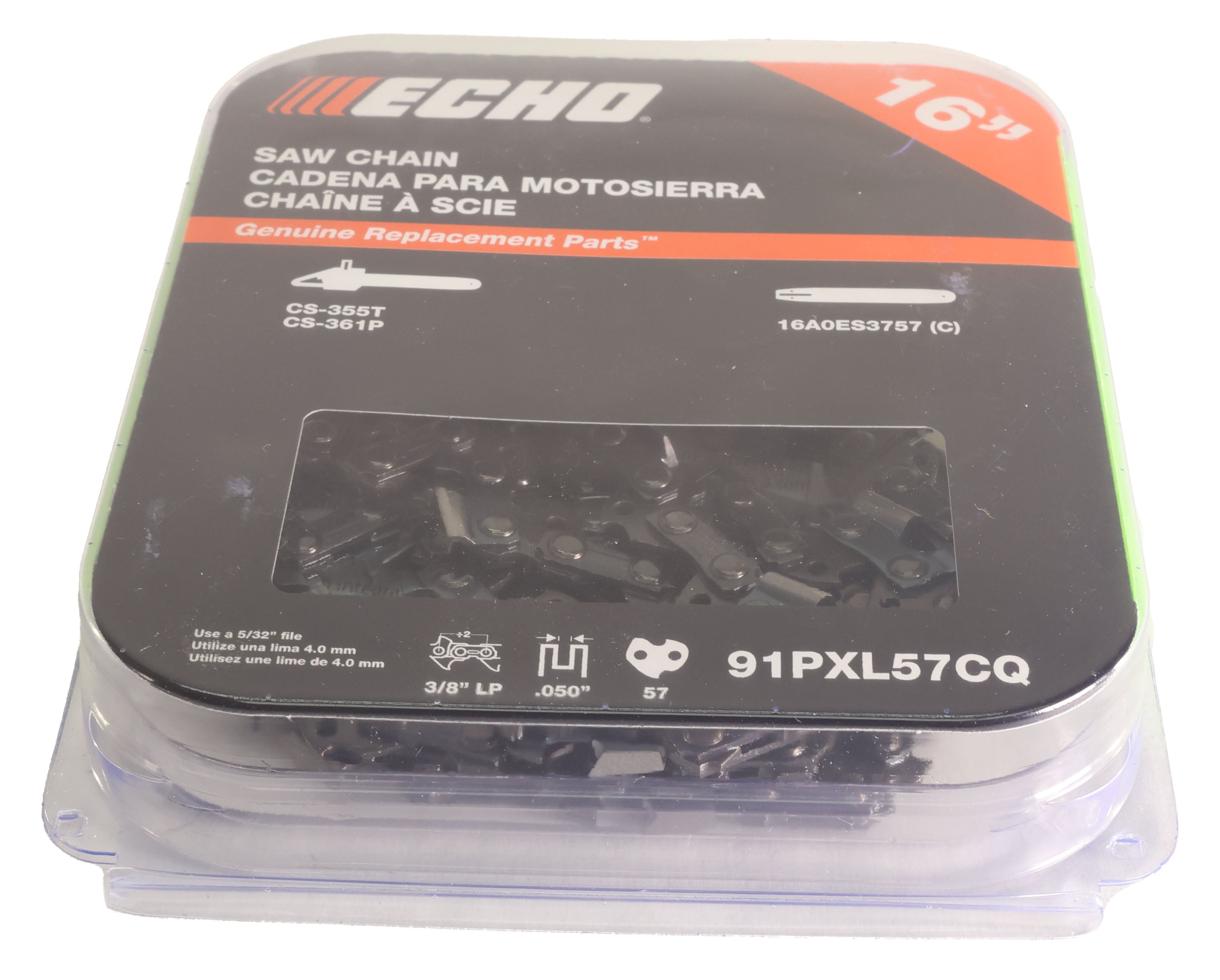 Echo Original Equipment SAW CHAIN 16" - 91PXL57CQ