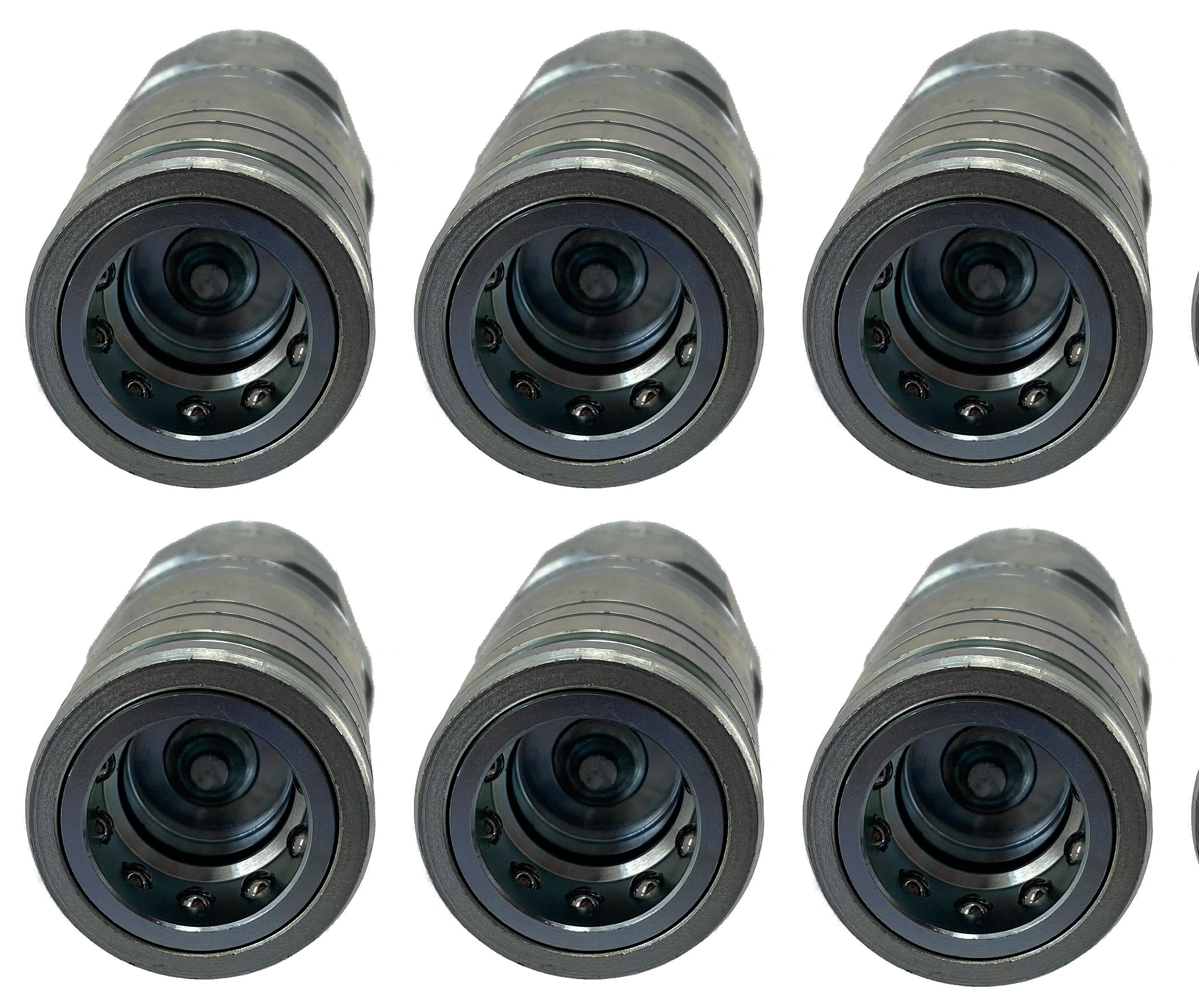 John Deere Original Equipment Hydraulic Quick-Connect Coupler 6 Pack ...