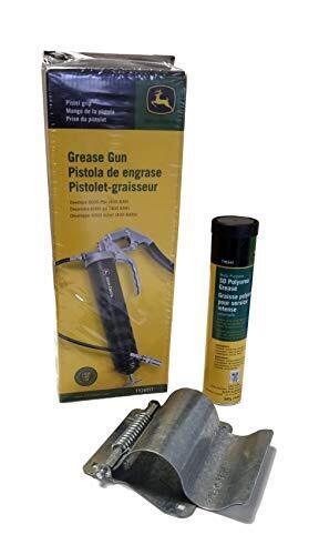 John Deere Pistol Grip Grease Gun & Multi-Purpose SD Polyurea Grease